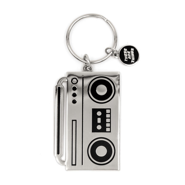 Boombox Enamel Keychain – These Are Things