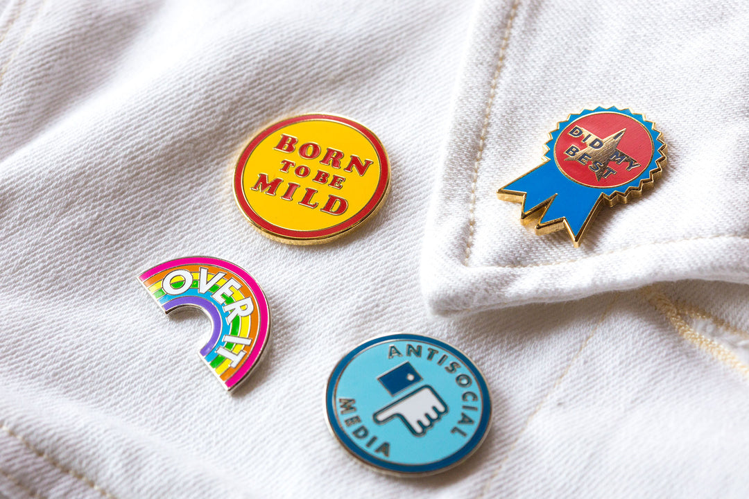 Born To Be Mild Pin – These Are Things