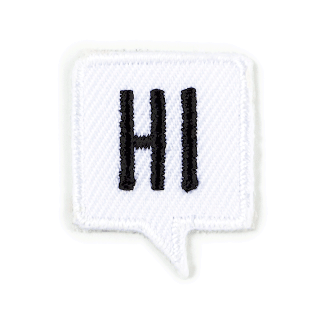 Hi Sticker Patch – These Are Things
