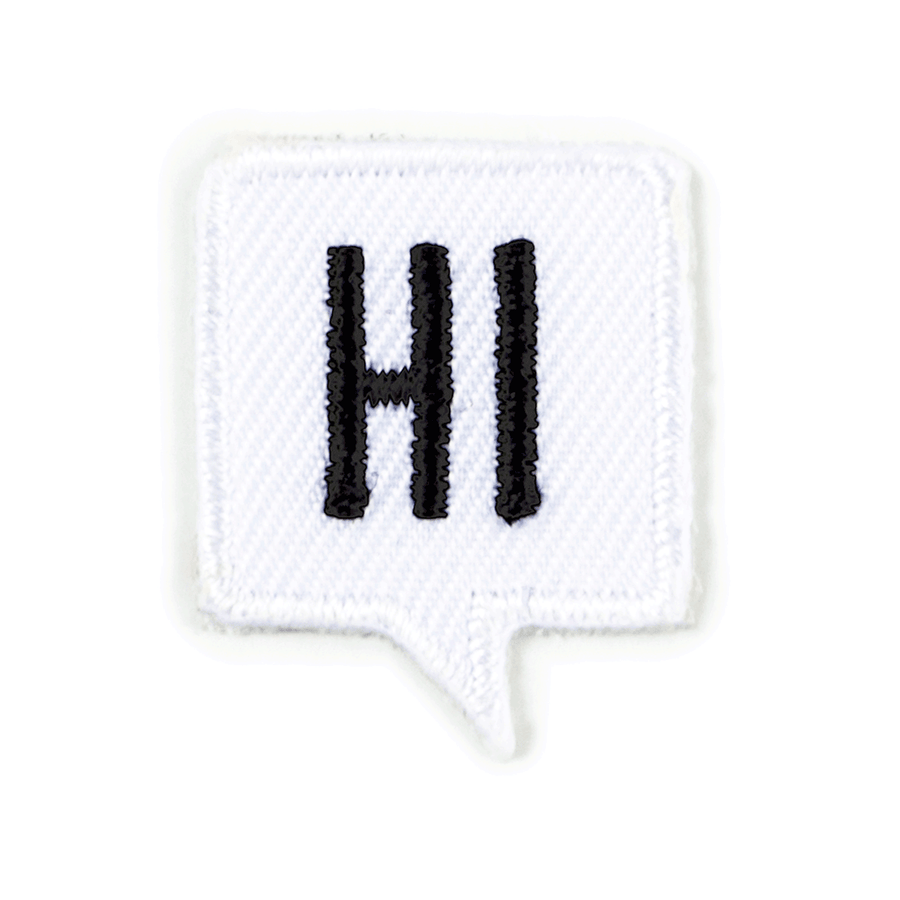 Hi Sticker Patch – These Are Things