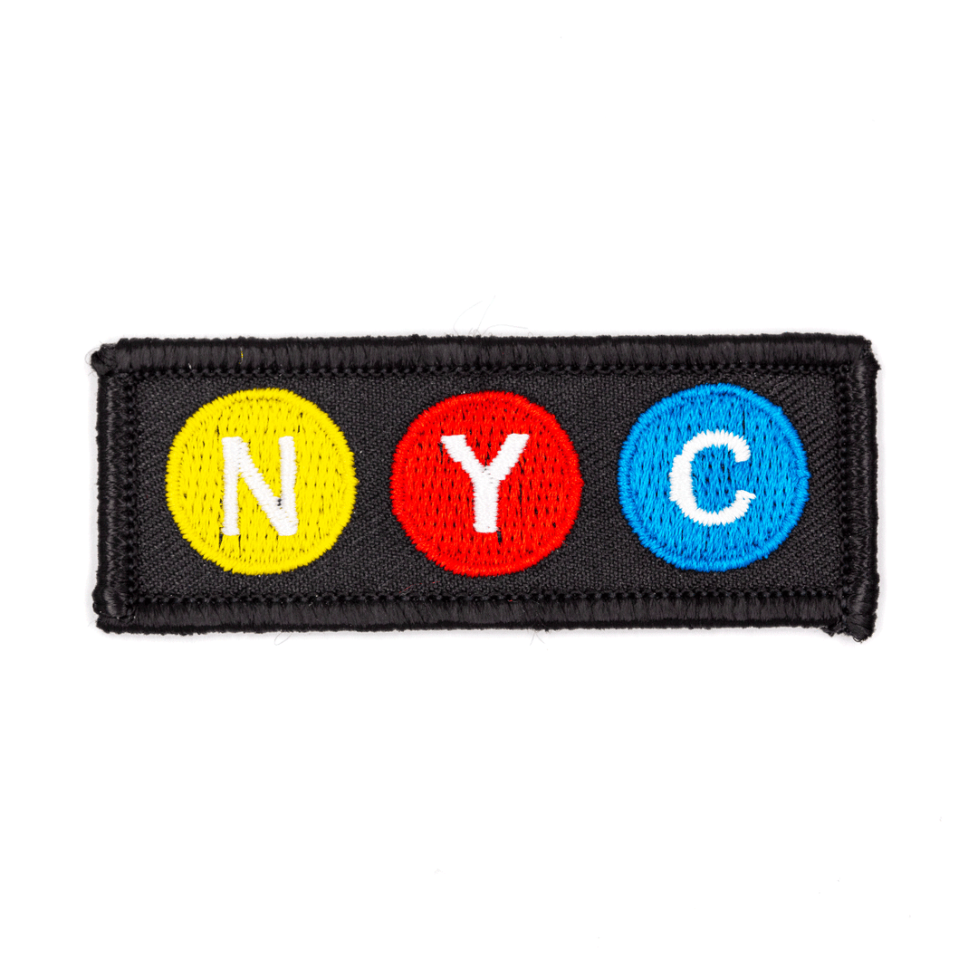 NYC Subway Patch – These Are Things